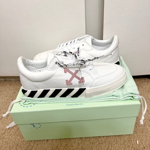 Off-White | Shoes | Offwhite Vulcanized Canvas Sneaker | Poshmark